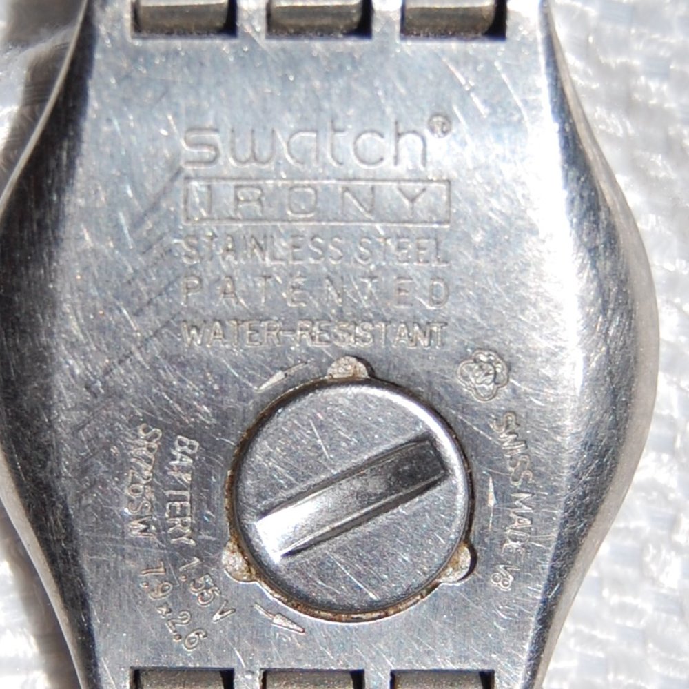 Swatch Irony Vintage Stainless Steel Patented Water R… - Gem